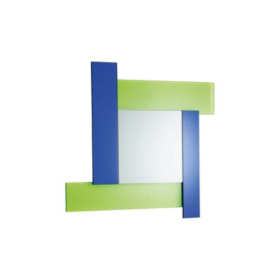 Glas Italia Gli Specchi di Dioniso 02 Wall mirror - multicoulered ...