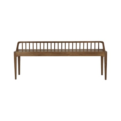 Bank Spindle Ethnicraft / 150 cm - Recyceltes Teakholz - Braun - Holz ...