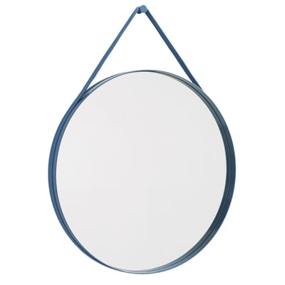 Hay Strap n°2 Wall mirror - blue | Made In Design UK