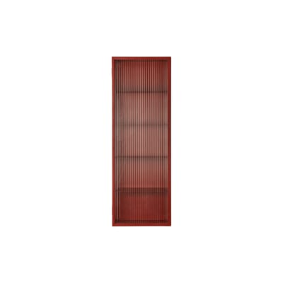Rangement mural Haze Ferm Living / L 35 x H 100 cm - Verre cannelé ...