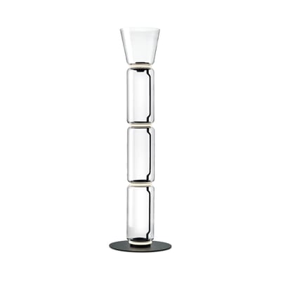 Lampadaire Noctambule Cône 3 Flos / LED - H 197 cm - Transparent ...