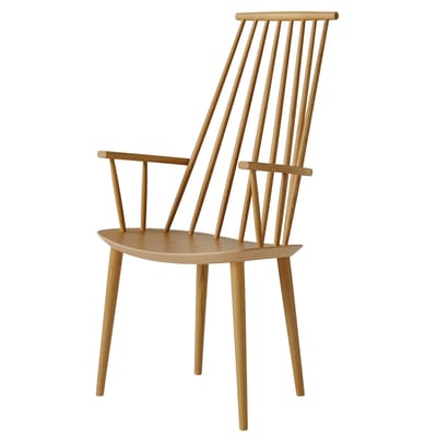 Fauteuil J110 Hay - bois naturel | Made In Design