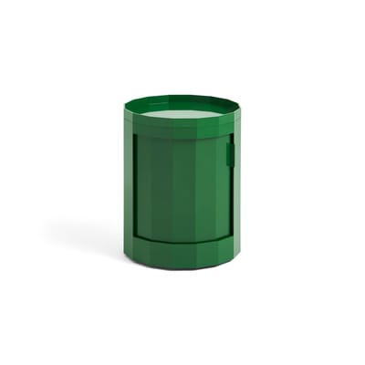 Rangement Facet Low Hay / H 49 cm - 1 porte / Avec roulettes - Vert ...