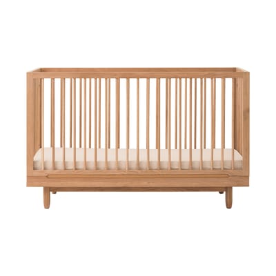 Convertible baby bed Pure NOBODINOZ / 75 x 145 cm - Natural wood - Wood ...