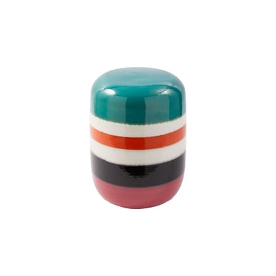 Beistelltisch Striped Pill Pols Potten / Ø 34 x H 46,5 cm - Grün ...