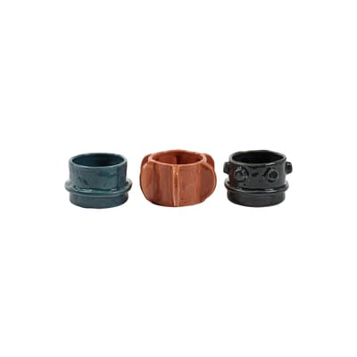 Photophore Molly Serax / Set de 3 - Multicolore - Céramique | Made In ...
