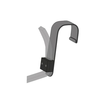 Cinna Wall fixation - black | Made In Design UK