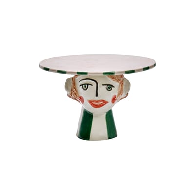 Cake plate Tarte de Bobonne Serax / Medium - Ø 20.5 cm - Multicoloured ...