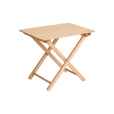 Folding side table Outdoor Market Hay / 41 x 52.5 x H 44 cm - Jasper ...