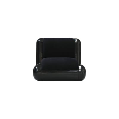 Fauteuil rembourré T4 UMA OBJECTS - noir | Made In Design