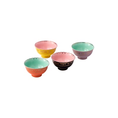 Bowl Grandpa Pols Potten / Set of 4 - Multicoloured - Ceramic | Made In ...