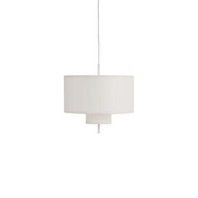 Pendant Margin NEW WORKS / Ø 48 x H 34 cm - White - Textile | Made In ...