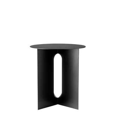 End table Androgyne Audo Copenhagen / Steel - Black - Metal | Made In ...