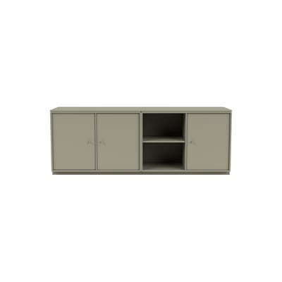 Buffet Save MONTANA / L 139.2 x P 38 x H 51 cm - Gris - Bois | Made In ...