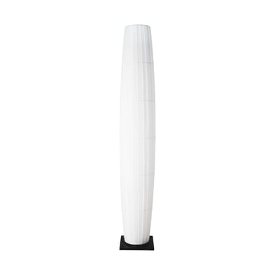 Lampadaire Colonne Dix Heures Dix / LED - H 190 cm - Blanc - Tissu ...