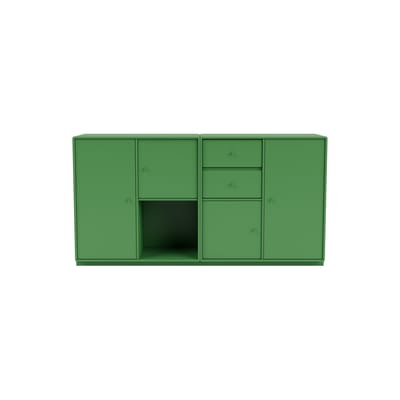 Dresser Couple MONTANA / W 139.2 x D 38 x H 72.6 cm - Green - Wood ...