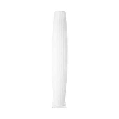 Lampadaire Colonne Dix Heures Dix / LED - H 190 cm - Blanc - Tissu ...