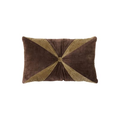 Coussin Velvet HK LIVING / 50 x 30 cm - Marron - Tissu | Made In Design