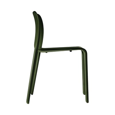 Magis First Chair Stacking chair - olive green | Made In Design UK