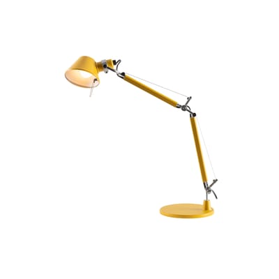 Lampe de table Tolomeo Micro Color Matte Artemide / 1987 - Jaune ...