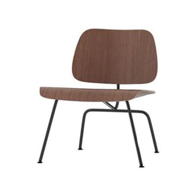 Vitra Plywood Group LCM Low armchair - black walnut | Made In Design UK