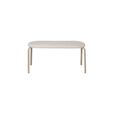 Gepolsterte Bank Oda von BROSTE COPENHAGEN - beige | Made In Design