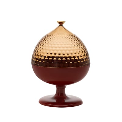 Tischgesteck Pumo von Kartell - gold ziegel cola | Made In Design
