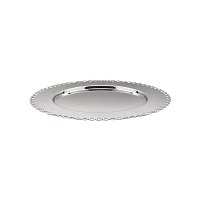 Plateau Edges Alessi / Ø 32,5 cm - Métal - Métal | Made In Design