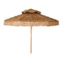 Parasol Raffia patio HK LIVING / Ø 300 cm - Beige - Fibre végétale ...