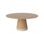 Table ronde Piro Bolia - bois naturel | Made In Design