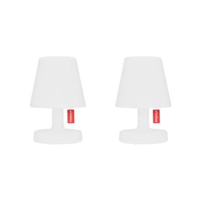 Lampe sans fil rechargeable Gustave LED Flos - gris | Made In Design