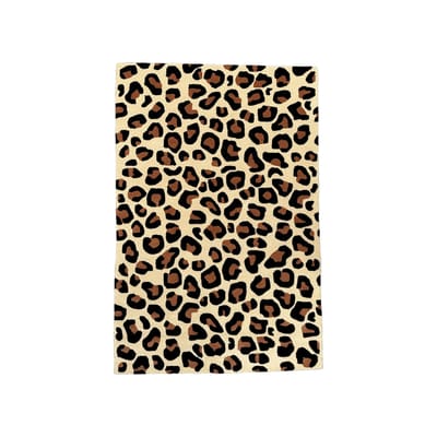 Tapis Leopard COLORTHERAPIS - marron | Made In Design