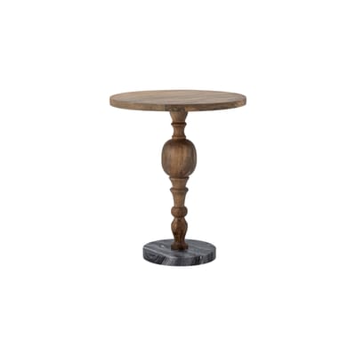 Bloomingville Pierre End table - dark wood black | Made In Design UK