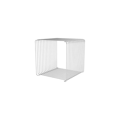 MONTANA Panton Wire Cube Single Shelf - chromed | Made In Design UK