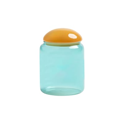 & klevering Puffy Box - turquoise yellow | Made In Design UK