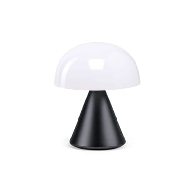 Lexon Mina Mini LED Wireless rechargeable lamp - metallic grey | Made ...