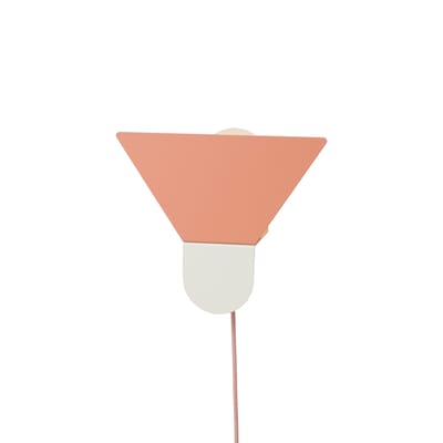 Applique avec prise Parede Funil ATELIER DOBRA - rose | Made In Design