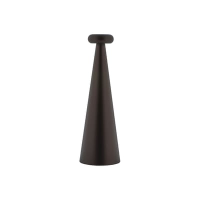Alessi Bedin LED Wireless rechargeable lamp - brown | Made In Design UK