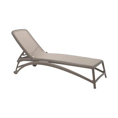 Transat inclinable empilable Atlantico NARDI - Beige - Matériau ...