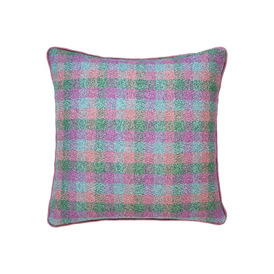 POPUS EDITIONS David Cushion - pink multicoulered | Made In Design UK