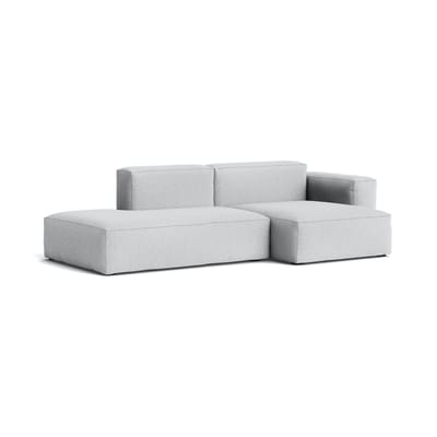 Ecksofa Mags Soft Low Armrest n°3 von Hay - hellgrau | Made In Design