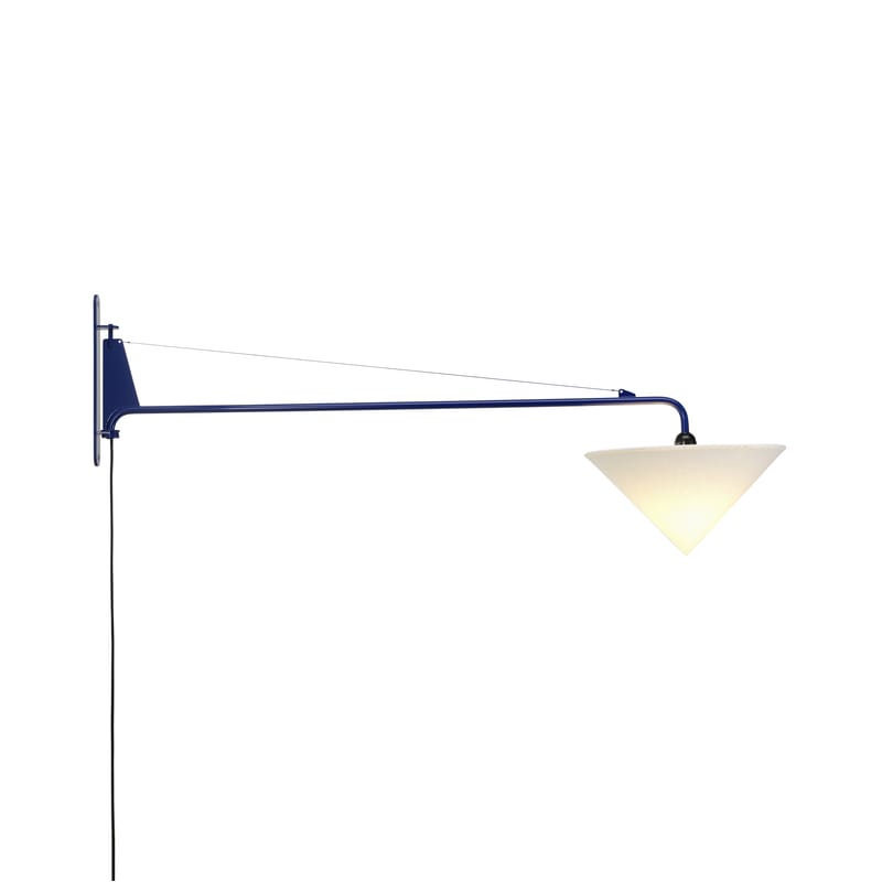 Applique avec prise Petite Potence Vitra - bleu | Made In Design