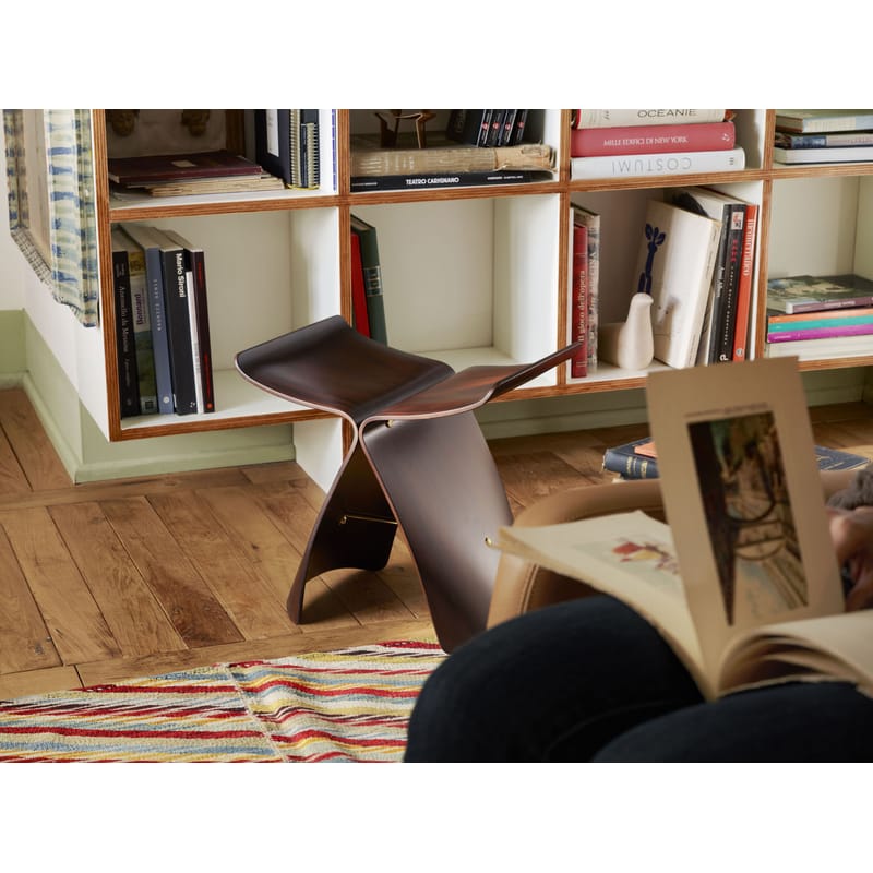 Vitra Butterfly Stool Stool - rosewood | Made In Design UK