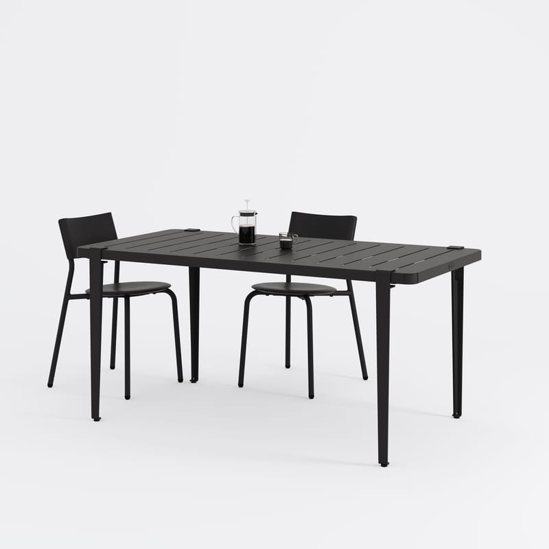 Piede avec fixation étau OUTDOOR di TIPTOE - nero | Made In Design