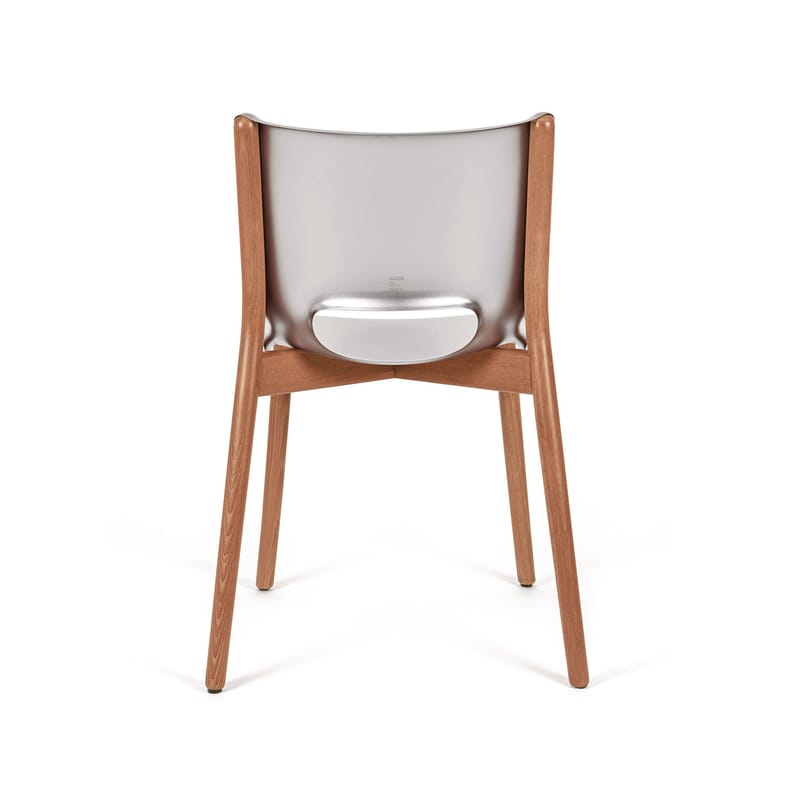 Alessi Poêle Collection Chair - satin steel | Made In Design UK
