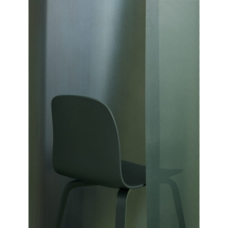 Stuhl Visu von Muuto - dunkelgrün | Made In Design