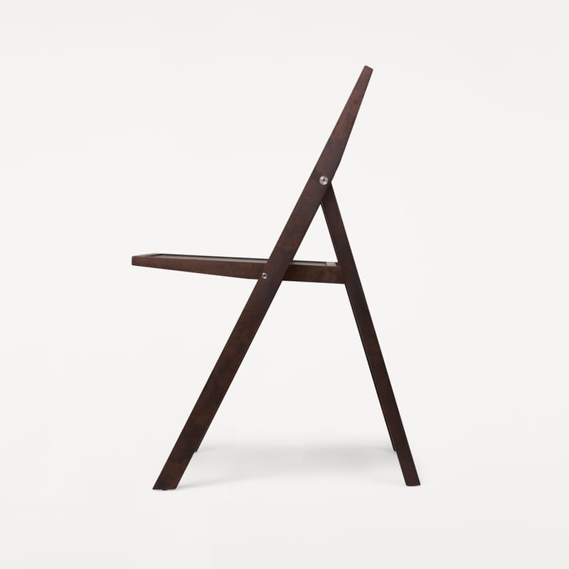Chaise pliante Flat Chair Frama - marron | Made In Design