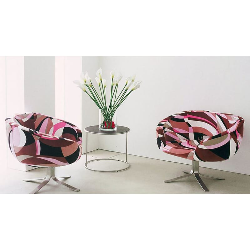 Drehsessel Rive droite von Cappellini - rosa | Made In Design