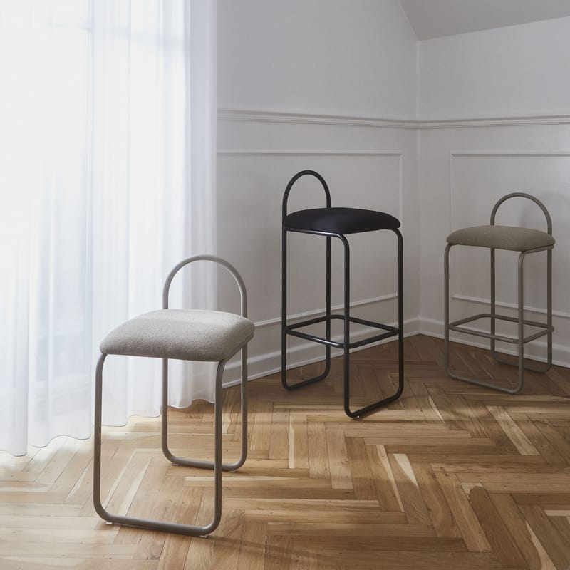 AYTM Angui Small High stool - taupe | Made In Design UK