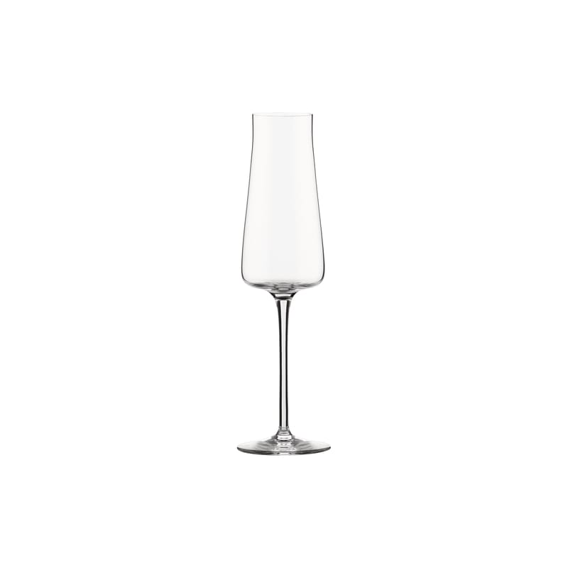 Alessi Eugenia Champagne glass - transparent | Made In Design UK